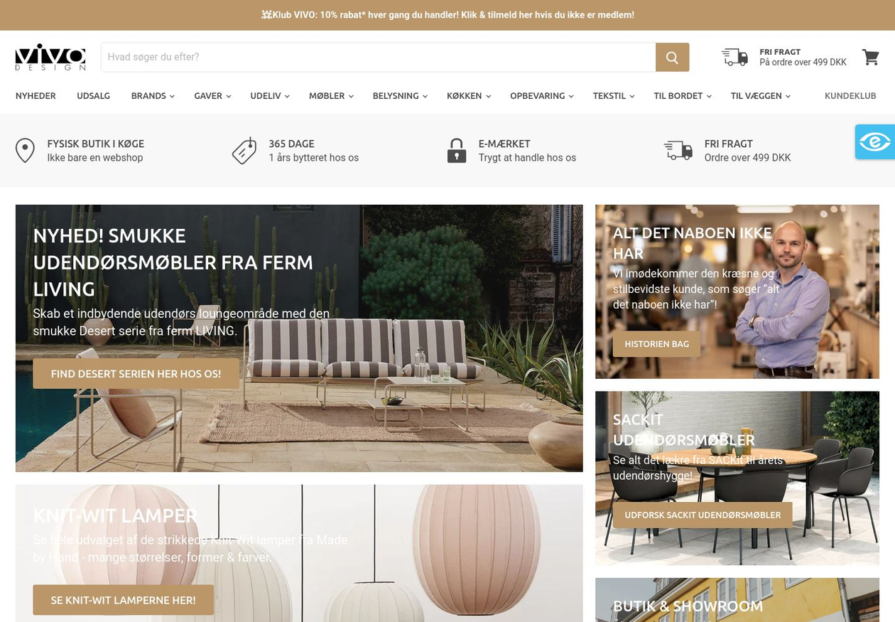 Vivo design – Findenwebshop